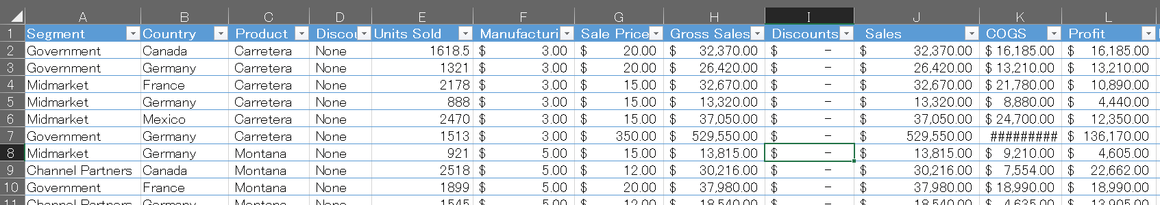 [Power BI] ALL、ALLEXCEPT、ALLSELECTED関数の機能と使い方 | yy-output